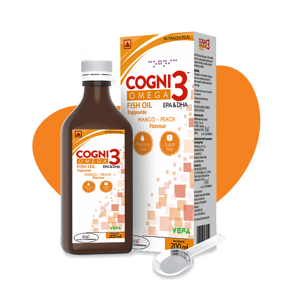 Cogni 3 Omega Fish Oil Syrup: Uses & Benefits for Kids